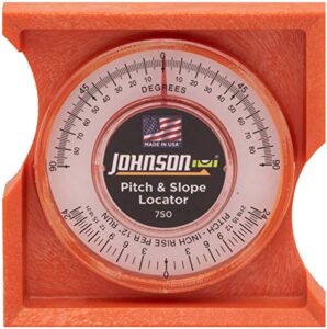 johnson level & tool 750 pitch & slope locator, orange, 1 level