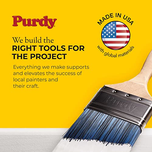 2-1/2" Purdy 144080325 XL Dale Angled Sash Paint Brush, Tynex Orel