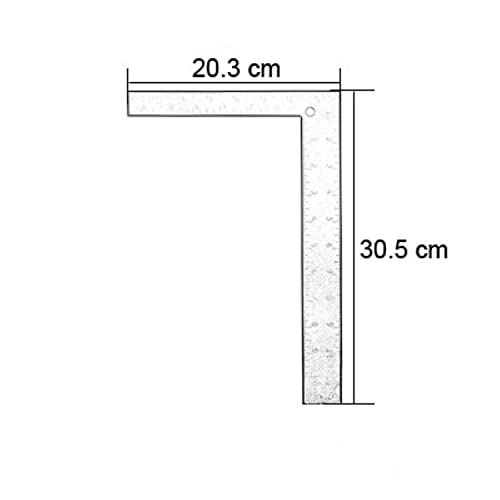 Stanley 45-912 8 Inch X 12 Inch Steel Carpenter'S Square