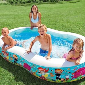 Intex Pool Snorkel Fun Swim Centre Pool,103 inch X 63 inch X 18 inch, for Ages 3+