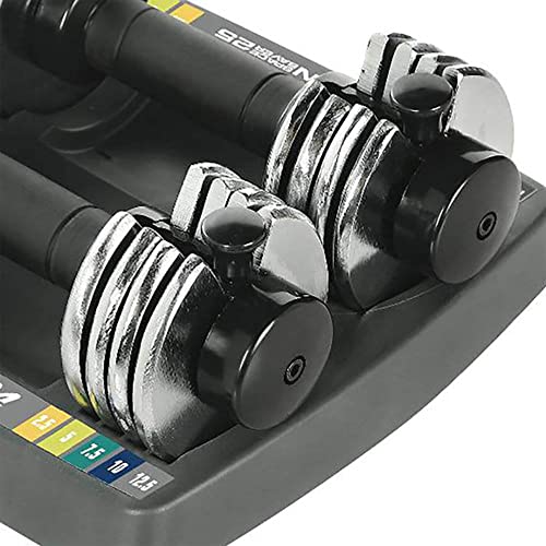 ProForm SpaceSaver Dumbbell (25 Double),Black