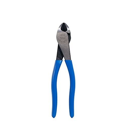 Klein Tools D2000-28 Pliers, Diagonal Cutting Pliers with Angled Head are Heavy-Duty to Cut ACSR, Screws, Nails, Most Hardened Wire, 8-Inch