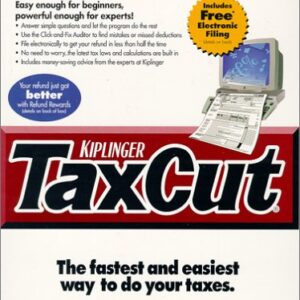 Kiplinger TaxCut from H&R Block Filing Year 2000