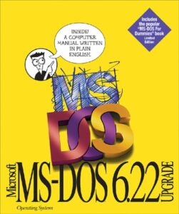 ms-dos 6.22 upgrade license pack 1-node no-doc no media [old version]