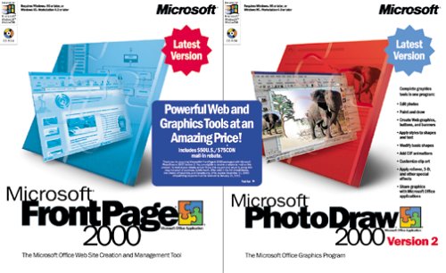 Microsoft FrontPage 2000 with PhotoDraw 2.0 [Old Version]