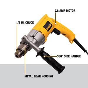 DEWALT Corded Drill, 7.8-Amp, 1/2-Inch (DW245)