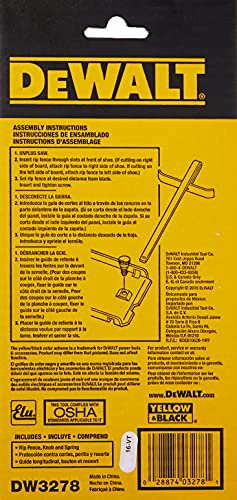 DEWALT Circular Saw Fence (DW3278)