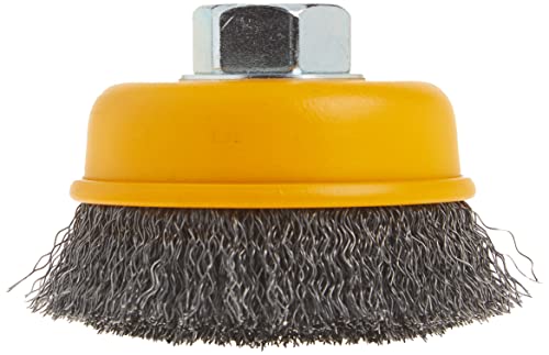 DEWALT Wire Cup Brush, Crimped, 3-Inch (DW4920)