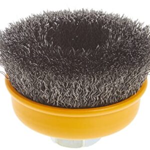 DEWALT Wire Cup Brush, Crimped, 3-Inch (DW4920)