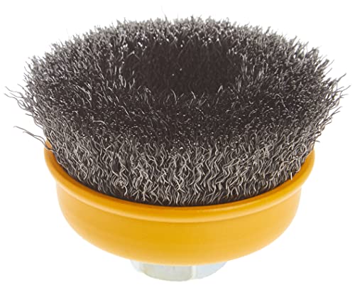 DEWALT Wire Cup Brush, Crimped, 3-Inch (DW4920)