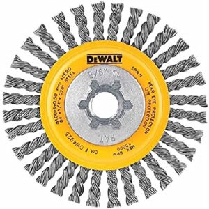 dewalt wire wheel, cable twist, 4-inch (dw4930)