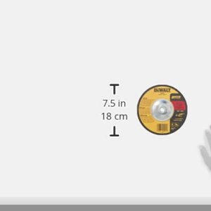 DEWALT Grinding Wheel for Metal, 7-Inch (DW4999)