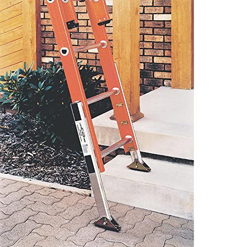 Werner PK80-2 Master Pk80 Automatic Ladder Leveler with Safety Shoes, Aluminum, 1 Pc, Silver