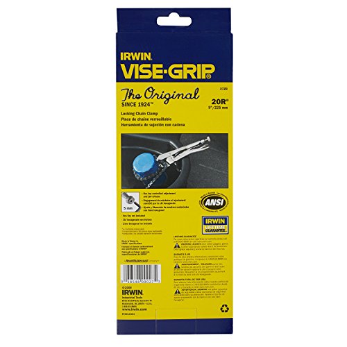 IRWIN VISE-GRIP Original Chain Clamp, Locking, 9-Inch (27ZR)