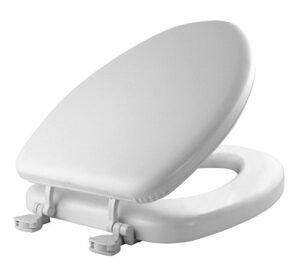 mayfair 113ec 000 soft toilet seat, 1 pack elongated, white