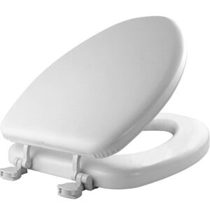 Mayfair 113EC 000 Soft Toilet Seat, 1 Pack Elongated, White