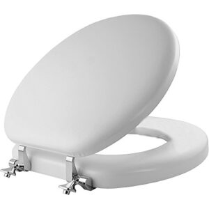 mayfair 13cp 000 soft toilet seat, 1 pack round, white