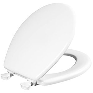 mayfair 000 westport 844ec toilet seat, 1 pack round, white