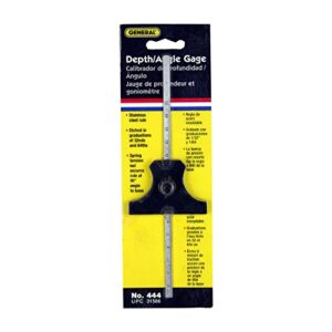 general tools 444 depth/angle gage