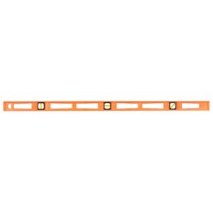 johnson level & tool 7748-o structo-cast level - 3 vial, 48", orange, 1 level