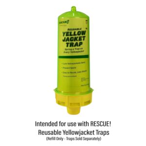 rescue! yellowjacket attractant cartridge (10 week supply) – for rescue! reusable yellowjacket traps