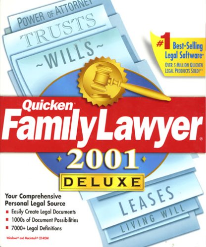 Quicken Family Lawyer 2001 Deluxe