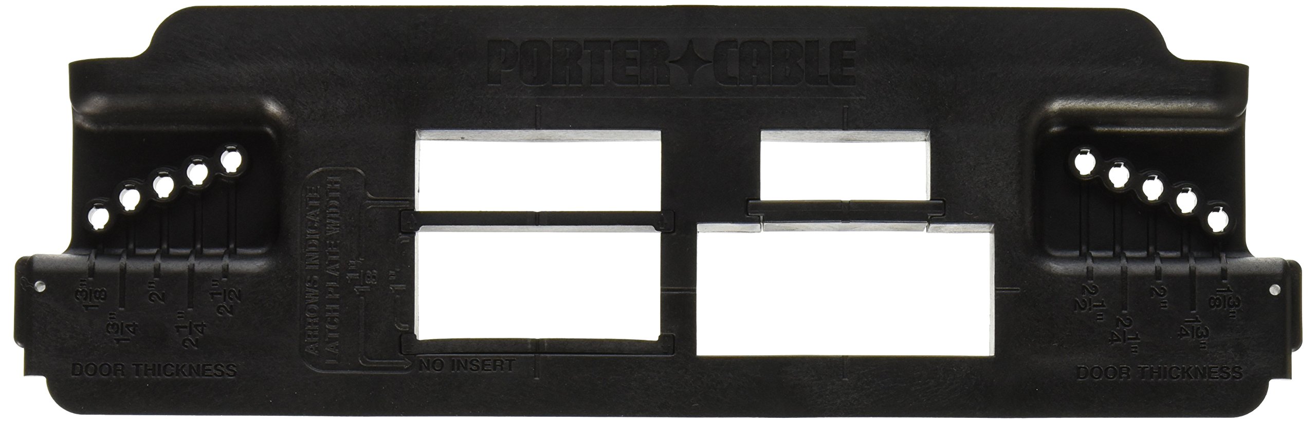 PORTER-CABLE Strike And Latch Template (59375) , Black