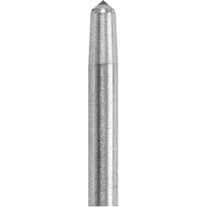 dremel 9929 rotary tool engraver bit with diamond point- perfect for engraving metal, glass, and wood, grey , gray