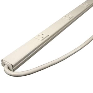 Wiremold Legrand PM48C Wiremold Multi Outlet Strip - Ivory