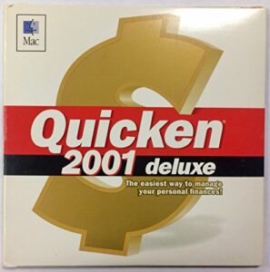 quicken 2001 deluxe