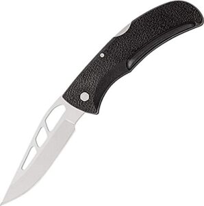 gerber e-z out skeleton knife, fine edge