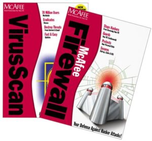 mcafee virusscan/firewall bundle