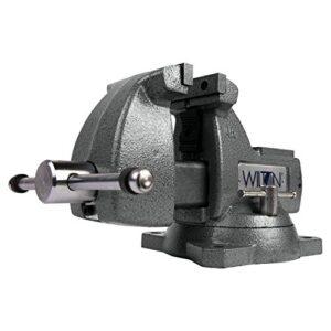 wilton 744 mechanics bench vise, 4' jaw width, 4-1/2' jaw opening (21300)