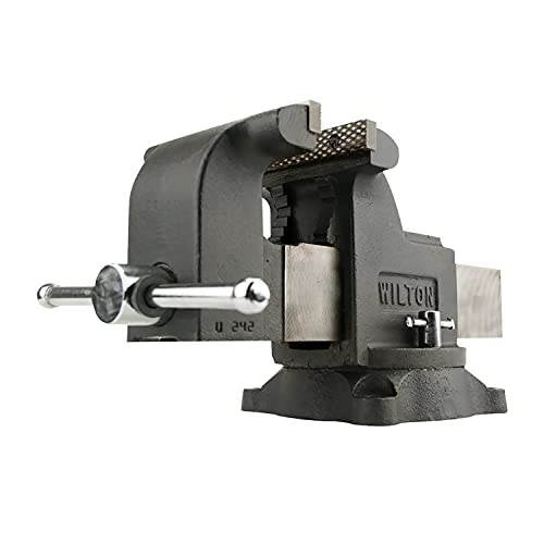 WILTON WS5 Shop Bench Vise, 5' Jaw Width, 5' Max Jaw Opening (63301)