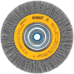 dewalt wire wheel, crimped, 6-inch (dw4904)