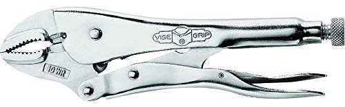 IRWIN VISE-GRIP Original Locking Pliers with Wire Cutter, Curved Jaw, 10-Inch (502L3)