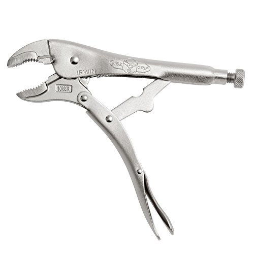 IRWIN VISE-GRIP Original Locking Pliers with Wire Cutter, Curved Jaw, 10-Inch (502L3)