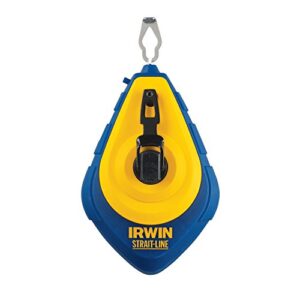 irwin tools strait-line speedline chalk reel, 100-foot (64310)