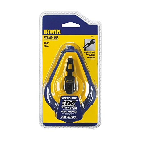 IRWIN Tools STRAIT-LINE SPEEDLINE Chalk Reel, 100-Foot (64310)