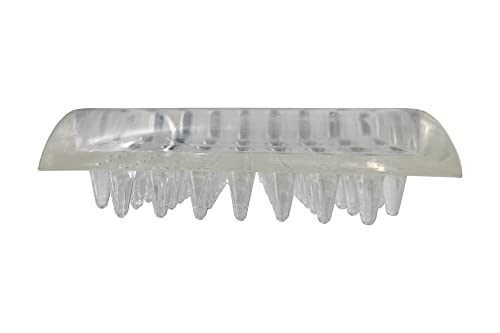 Shepherd Hardware 9083 1-7/8-Inch Spiked Furniture Cup, Clear Plastic, 4-Pack