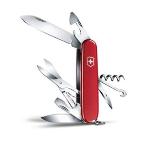 victorinox swiss army climber pocket knife (red)