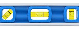 Empire 581-9 9-Inch Dark Blue Aluminum-Sided Dark Blue Torpedo Level with Overhead Viewing Slot