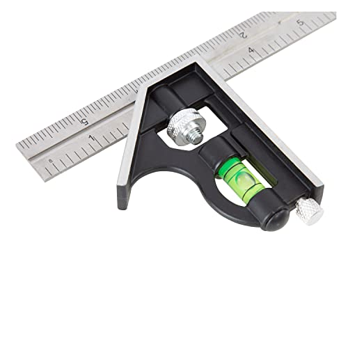 MAYES Level 10227 6" Zinc Head Combination Square