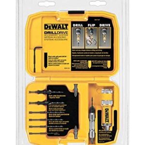 DEWALT Screwdriver Bit Set / Drill Bit Set, Flip Drive, 12-Piece (DW2735P)