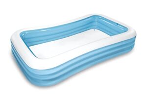 intex swim center family inflatable pool, 120" x 72" x 22", for ages 6+