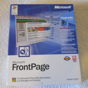 Microsoft FrontPage 2002 [OLD VERSION]