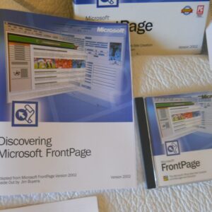 Microsoft FrontPage 2002 [OLD VERSION]