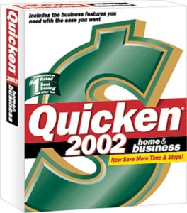 quicken 2002 home & business