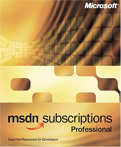 Microsoft MSDN Subscriptions 7.0 Professional Upgrade [Old Version]