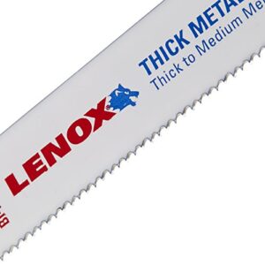 LENOX Tools Reciprocating Saw Blades, Metal Cutting, 6-Inch, 18 TPI, 25-Pack (20494B614R)